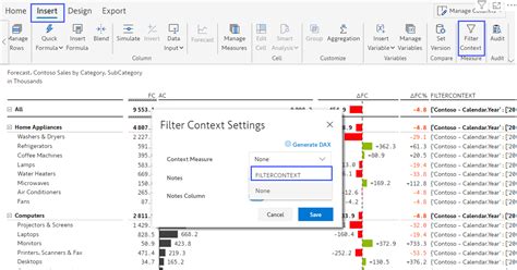 Power Bi Comments With Filterslicer Context Awareness