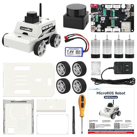 Affordable ESP32 MicroROS Robot Car Perfect For STEM Learning Electronikz