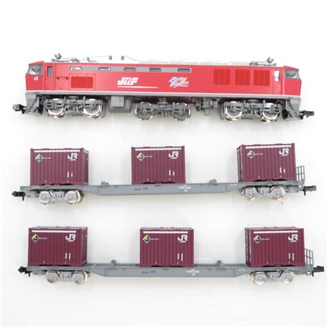 Nゲージ 98485 Jr Ef510 0形コンテナ列車セット3両 開封品 Tomix トミックス 模型 ｜コンプオフ プラス コンプ