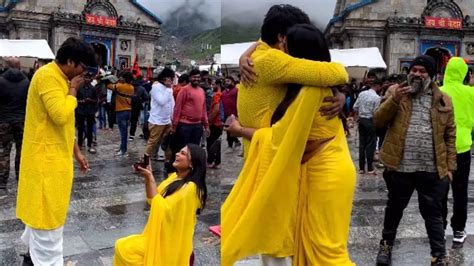 Kedarnath Temple Writes To Police After Couples Proposal Video Goes Viral Seeks Action Against