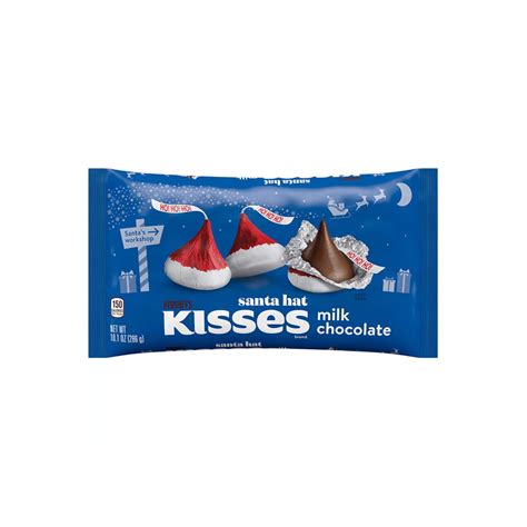 허쉬 Hershey 허쉬 키세스 크리스마스 산타 밀크 초콜릿외 9종 286g 원산지미국 위시버킷