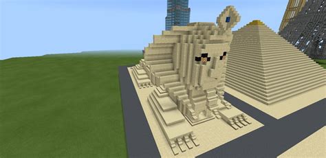 Recreating My Very First Build In Minecraft The Sphinx R
