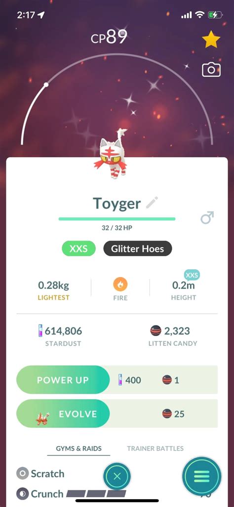 Comically Tiny Shiny Rpokemongo