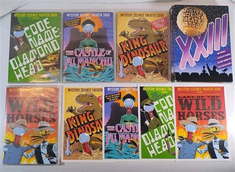 Mystery Science Theater Volume XXIII DVD Box Set W Mini Posters MST K DVDs Blu Ray Discs