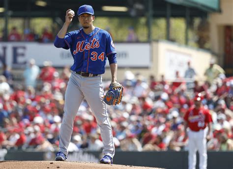 New York Mets Kodai Senga Seen Throwing After Being Scratched From Start