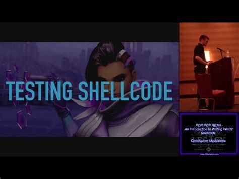 Conference Talks Talk An Introduction To Writing Win32 Shellcode From
