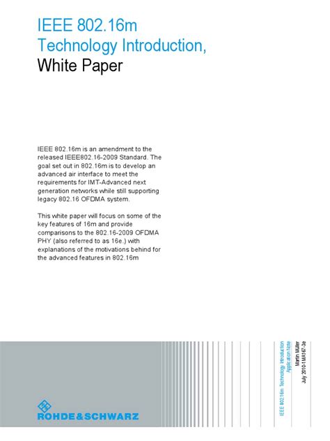 ieee 802 16m technology intro pdf wi max duplex telecommunications