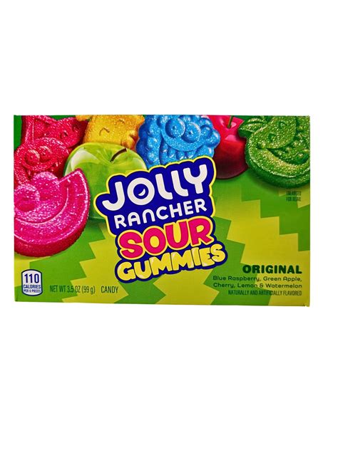 Jolly Rancher Sour Gummies Original 99g Global Sweets And Lollies