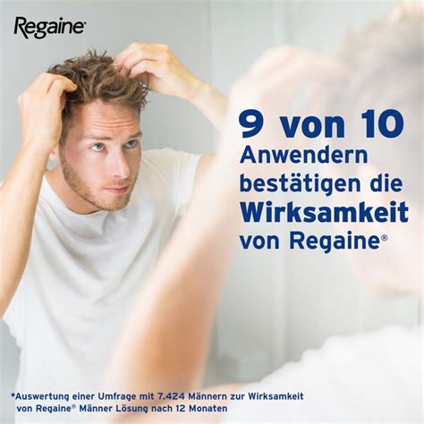 Regaine Männer Lösung mit Minoxidil bei erblich bedingtem Haarausfall 60 ml Shop Apotheke