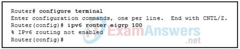 refer to the exhibit an administrator attempts to configure eigrp for