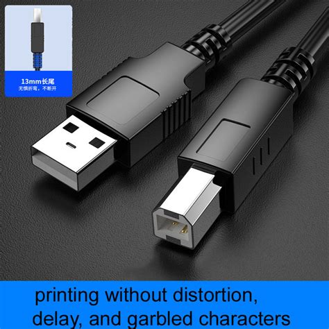 Usb 2 0 Print Cable Usb Type A To B Male To Male Printer Cable For