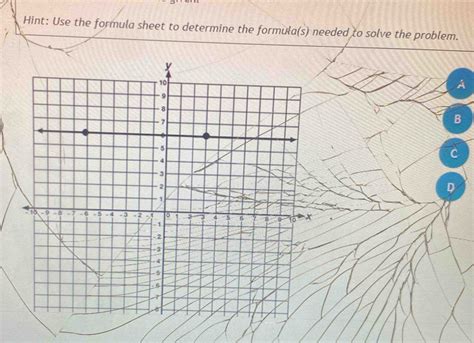 solved hint use the formula sheet to determine the formuła s needed