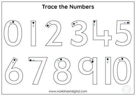 Writing Numbers 0 10 Worksheets Printable Worksheets