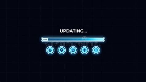 Update Software Application Upgrade Technology Concept Stock