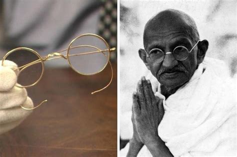 Gandhis Gold Plated Glasses Sells In Britain Auction For Rm14 Million