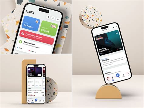 appkit mobile kit and pwa template to do app by enabled on dribbble
