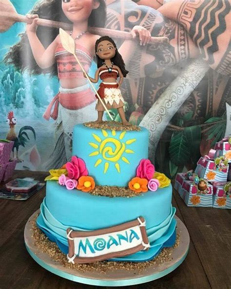 Bolo Da Moana Como Decorar 120 Ideias Para Sua Festa Fotos