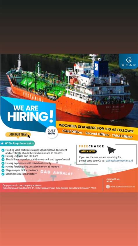 Pt Acak Samudera Indonesia On Linkedin We Are Hiring Indonesian