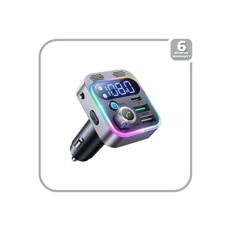 Joyroom Bluetooth 53 Fm Transmitter For Car 48w Pd Jr Cl16