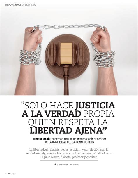 Entrevista Sobre La Libertad El Relativismo Y La Verdad