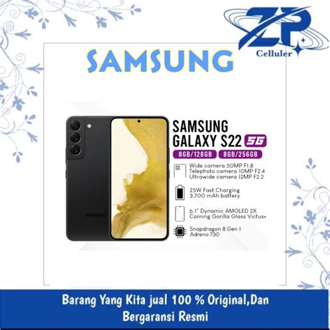 Jual Samsung S22 5g Ram 8gb Rom 256gb Garansi Resmi Free Adaptor