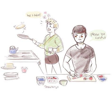 Cooking Breakfast Together