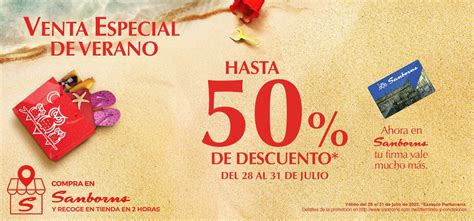 Venta Especial De Verano Sanborns Hasta 50 De Descuento Este Fin De