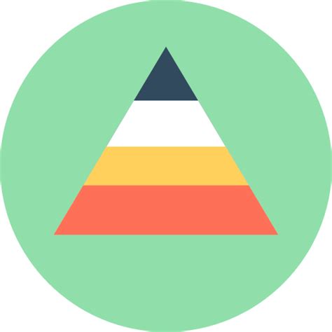 Analytics Flat Color Circular Icon