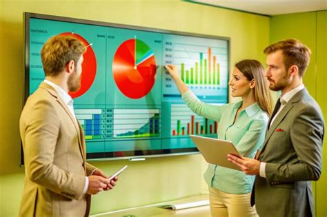 Collaborative Data Analysis In A Modern Office Environment Premium Ai