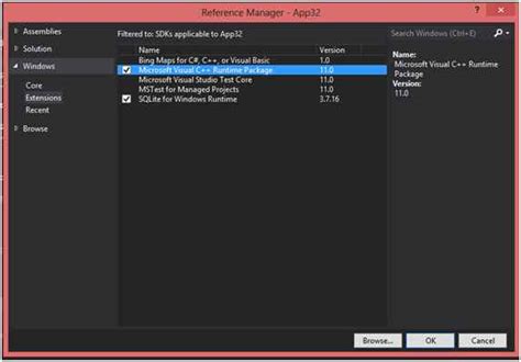 using sqlite in your windows store application