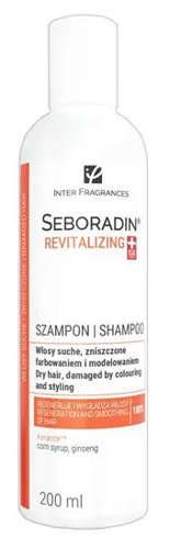 Seboradin Revitalizing szampon regenerujący do włosów suchych ml cena opinie dawkowanie