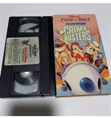 Disneys Chip N Dale Rescue Rangers Crime Busters Vintage Vhs Tape £4