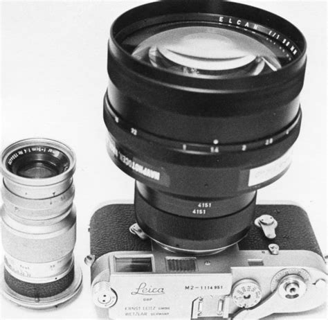 Leitz Elcan F 1 90mm Lens