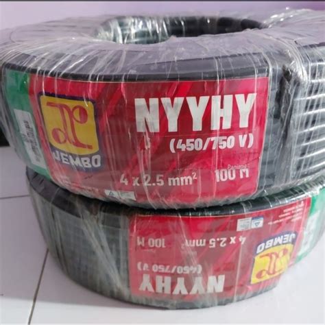 Jual KABEL NYYHY 4X2 5MM 4X2 5 MM 4X2 5MM JEMBO METERAN ECERAN POTONGAN