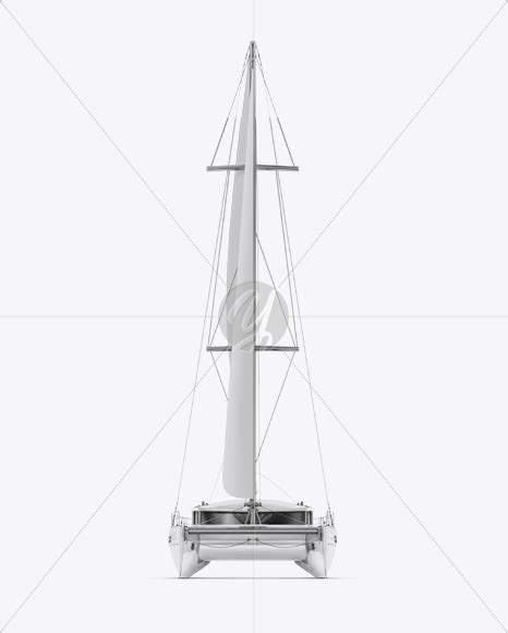 Catamaran Mockup Front View Free Download Images High Quality Png 