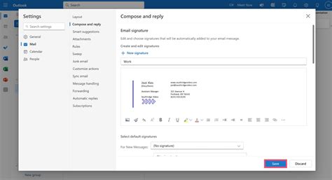 How To Add A Signature In Outlook On Web Desktop Or Mobile