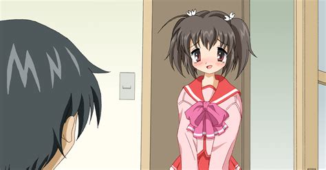 早春の葉鍵 「この格好ヘンかな？」 いまでんのイラスト Pixiv