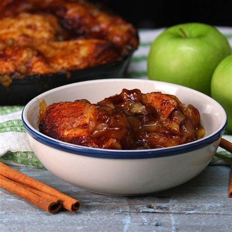 Skillet Apple Pie Biscuits Take The Good From Two Desserts And Put It