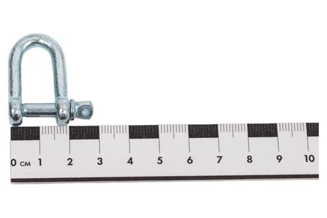 Такелажная скоба ЗУБР, 5мм, 2 шт, тип прямой, оцинкованная, 304516-05 ...