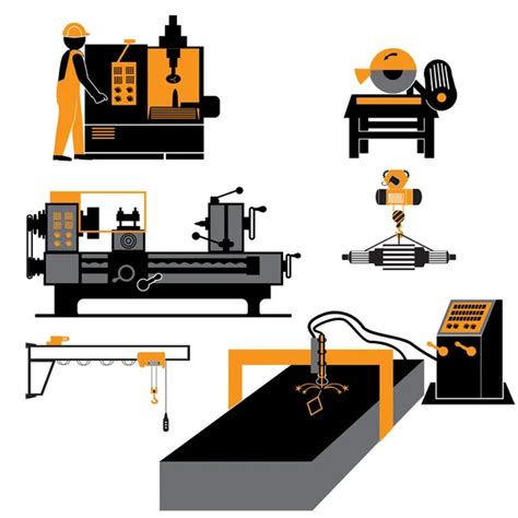 541 Cnc Machine Vector Images Depositphotos