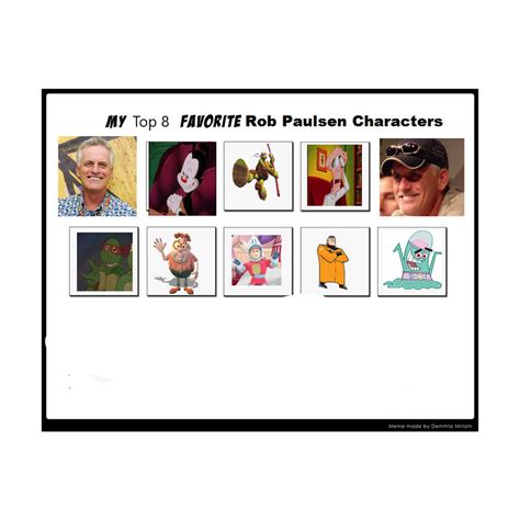My Favorite Rob Paulsen Characters By Lexi Mouse On Deviantart