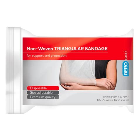 Aeroband™ Non Woven Triangular Bandage 90 X 90 X 127cm Pack10 Aero