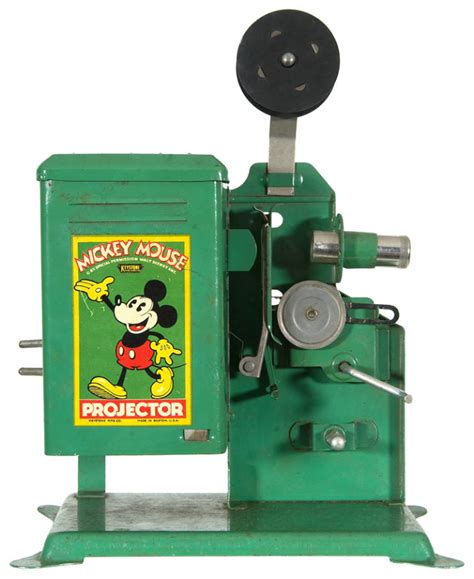 Hakes “mickey Mouse Movie Projector” With Box