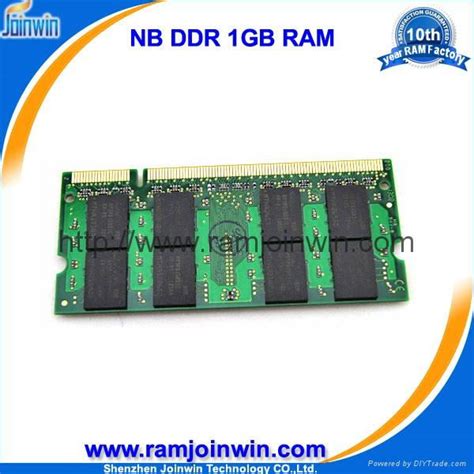 1gb ddr1 ram pc3200 400mhz for laptop china manufacturer memory computer components