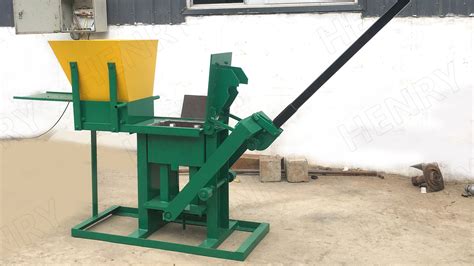 Manual Compressed Earth Block Machine For Sale