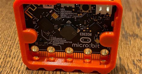 Microbit Case With Magnets By Krisirk Download Free Stl Model