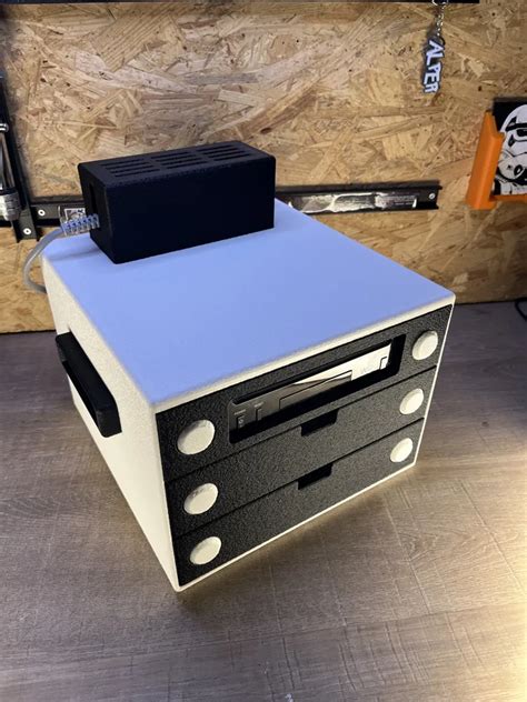 Modular Storage System Console Base Wii Free 3d Print Model