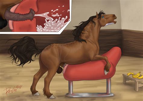 Rule 34 2018 Animal Genitalia Animal Penis Balls Banana Blue Eyes Bodily Fluids Breeding Mount