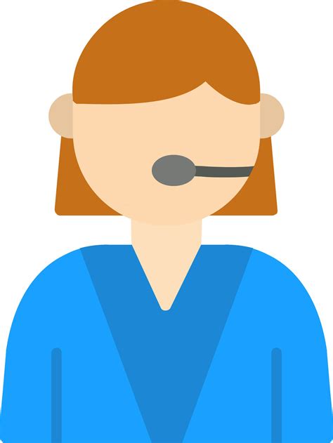 Assistant Flat Icon 43308156 Vector Art At Vecteezy
