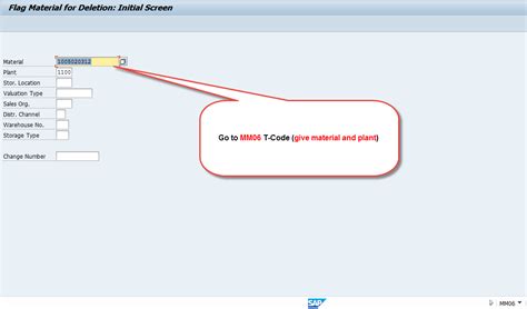 Material Deletion Using MM06 Learn SAP Program